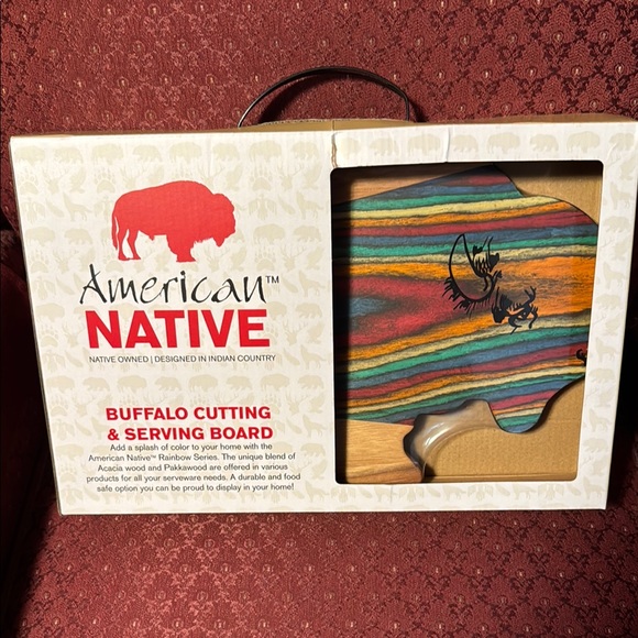 american native | Kitchen | Buffalo Cutting Serving Board Multicolor ...